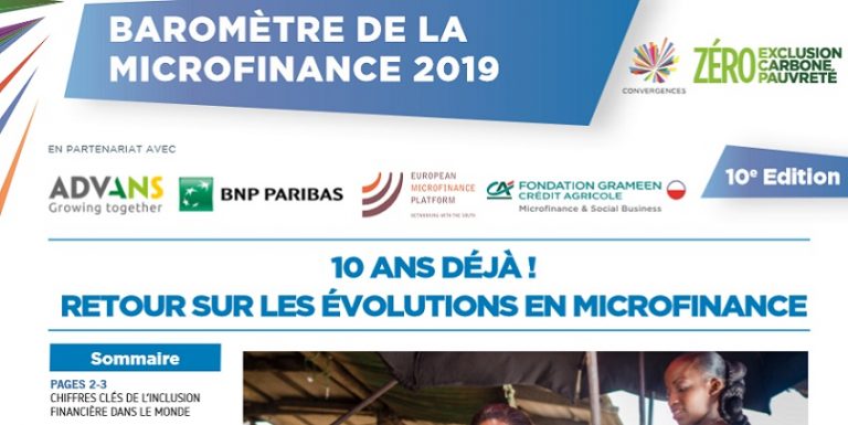 La Fondation partenaire du Baromètre de la Microfinance 2019 - Fondation Grameen Crédit-Agricole